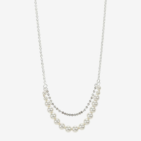 Click here for Monet Jewelry Timeless Silver Tone Frontal Womens... prices