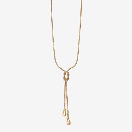 Click here for Monet Jewelry Gold Tone Bolo Tie Womens 22 Inch Y... prices