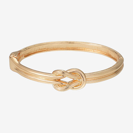 Click here for Monet Jewelry Gold Tone Womens Knot Bangle Bracele... prices