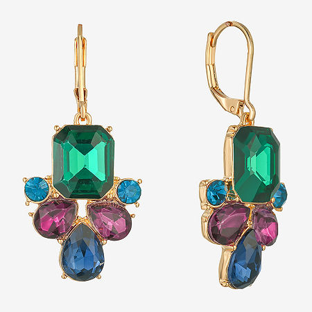 Click here for Monet Jewelry Gold Tone Cluster Womens Multi Color... prices