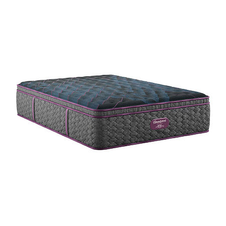 Beautyrest World Class Level Three 15.75 Medium Pillow Top Mattress Set - Queen Split