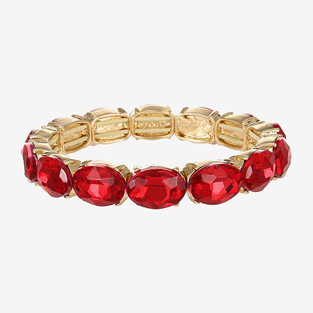 Click here for Monet Jewelry Gold Tone Womens Glass Oval Stretch... prices