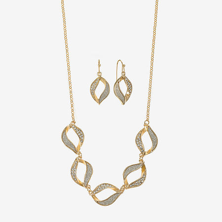 Click here for Monet Jewelry Two Tone Twist Collar Frontal Neckla... prices