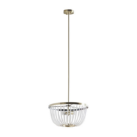 Click here for Hampton Hill Melrose 2 Light Beaded Chandelier  On... prices