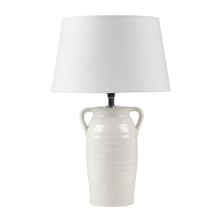 Click here for INK+IVY Everly Ceramic Table Lamp  One Size  White prices
