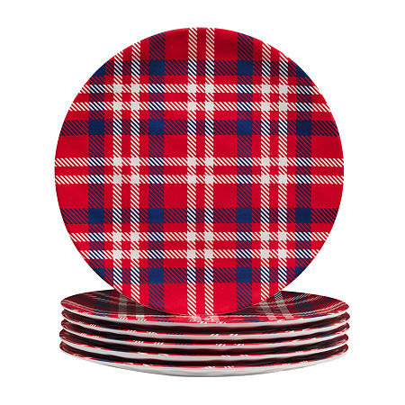 Click here for Certified International Patriotic Plaid Melamine D... prices