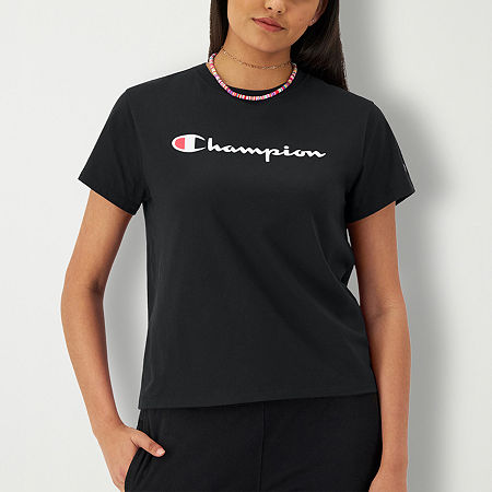 Click here for Champion Womens Crew Neck Short Sleeve Active T-Sh... prices