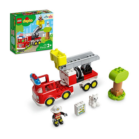 Click here for Duplo Rescue Fire Truck Building Toy (21ÃÂ Pieces... prices