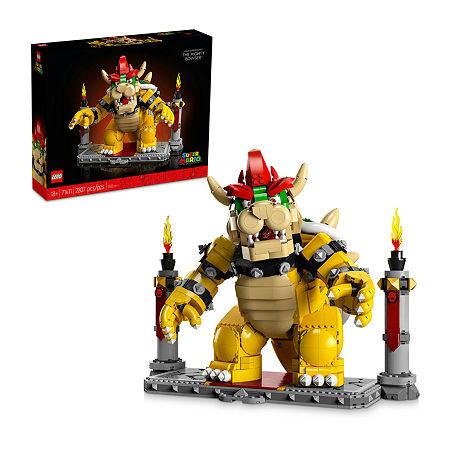 LEGO 71411 Super Mario The Powerful Bowser  Adult Building Model Kit  Collectible 3D Jointed Figure with Battle Base  Gadget Gift Ideas for Men and...