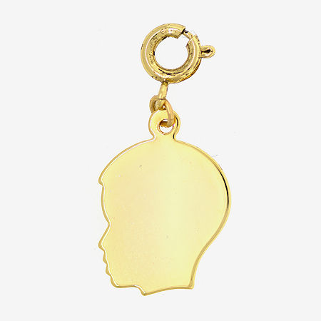 Click here for 1928 Gold Tone Boy Brass Charm  One Size  Yellow prices