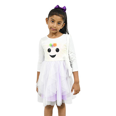 Click here for Lilt Little Girls 3/4 Sleeve Tutu Dress  6  Purple prices