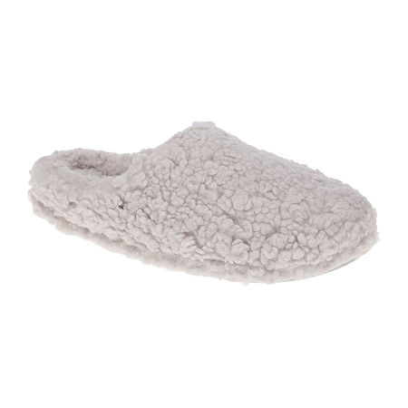 Click here for HONEYDEW Curly Sherpa Clog Slipper Womens Memory F... prices