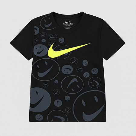 Click here for Nike Little Boys Crew Neck Short Sleeve Regular Fi... prices