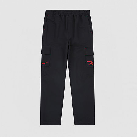 Nike 3BRAND by Russell Wilson Big Boys Mid Rise Jogger Pants - Black