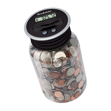 Click here for Brookstone Coin Counting Bank  One Size  Black prices