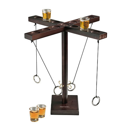 Click here for Ring Toss Drinking Game  One Size  Brown prices