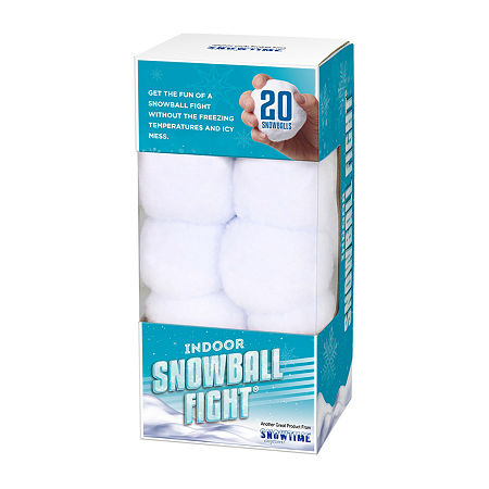 Click here for Indoor Snowball Fight Game  One Size  White prices