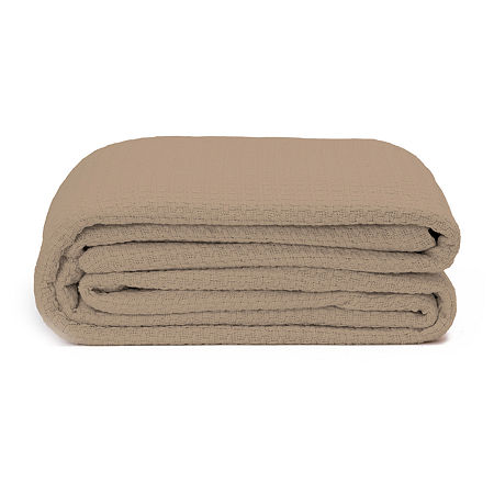 Click here for Color Sense 100 Cotton Basket Blanket Set  One Siz... prices