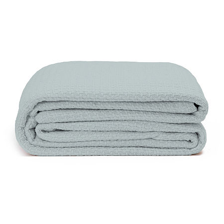 Click here for Color Sense 100 Cotton Basket Blanket Set  One Siz... prices