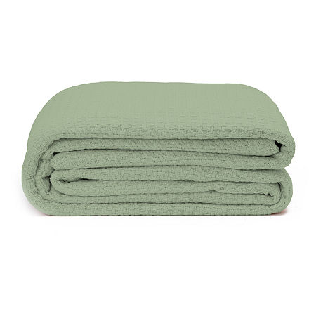 Click here for Color Sense 100 Cotton Basket Blanket Set  One Siz... prices