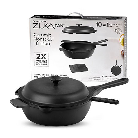 Click here for Zuka Everyday Pan 1.25 Qt. Ceramic 10 in 1 Nonstic... prices
