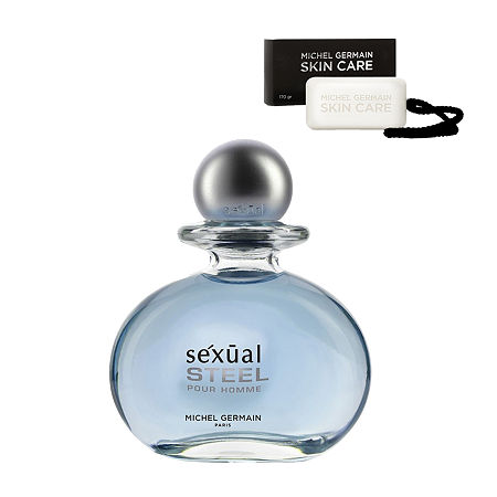 Click here for Michel Germain Steel Pour Homme Eau De Toilette Sp... prices