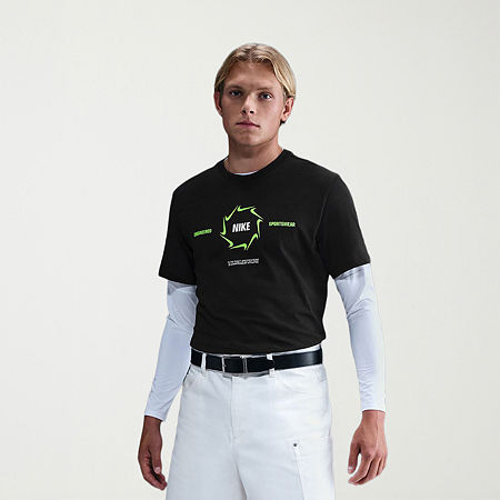 Click here for Nike Mens Sportswear Relaxed-Fit Logo Graphic T-Sh... prices