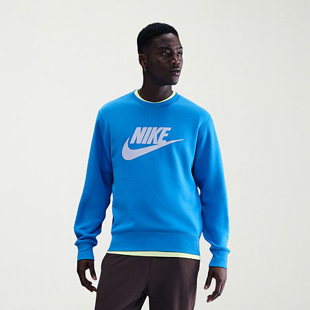 Click here for Nike Club Fleece Mens Crew Neck Long Sleeve Sweats... prices