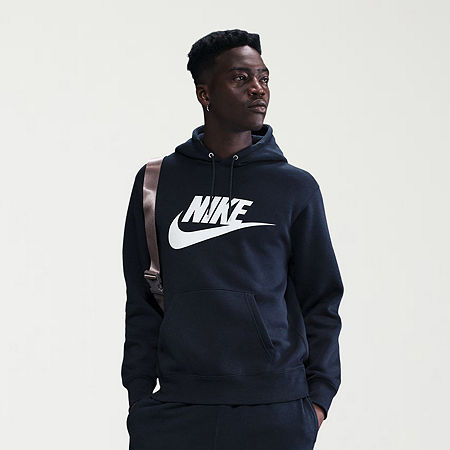 Click here for Nike Mens Club Fleece Standard-Fit Logo-Print Hood... prices