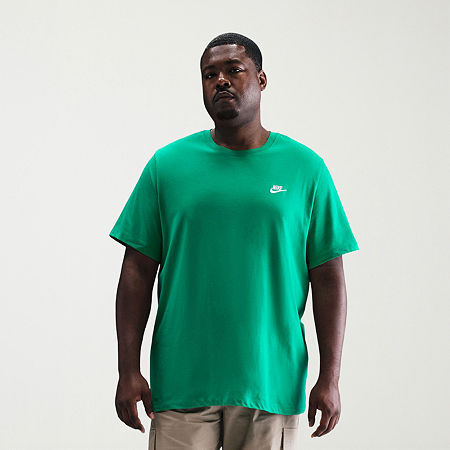 Click here for Nike Club Embroidered Logo Mens Crew Neck Short Sl... prices