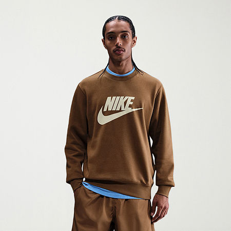 Click here for Nike Club Mens Crew Neck Long Sleeve Big and Tall... prices