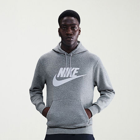 Click here for Nike Mens Club Fleece Standard-Fit Logo-Print Hood... prices