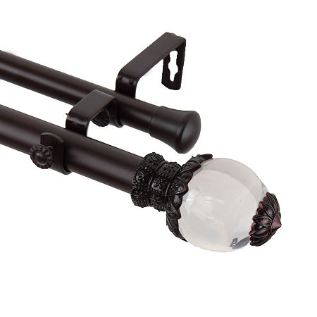 Click here for Rod Desyne Beam Double Curtain Rod  One Size  Brow... prices