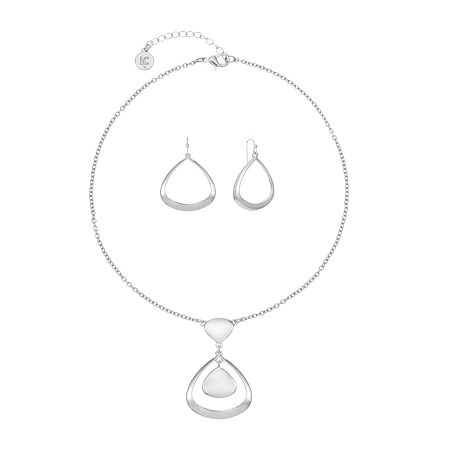Click here for Liz Claiborne Orbital Pendant Necklace And Teardro... prices