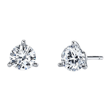 Click here for DiamonArt Cubic Zirconia 1Â½ CT. T.W. Stud Earring... prices