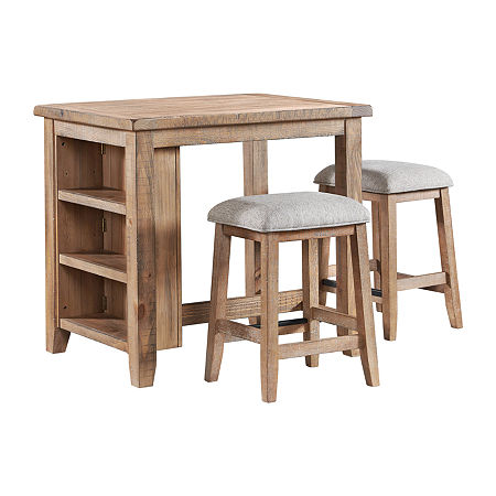 Click here for Tyler Dining Collection Rectangular Wood-Top Dinin... prices