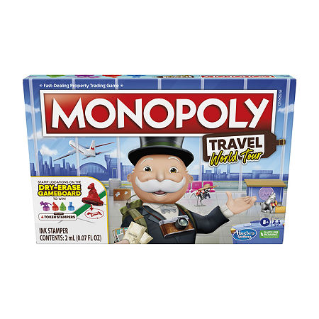 Click here for Monopoly Travel World Tour  One Size prices