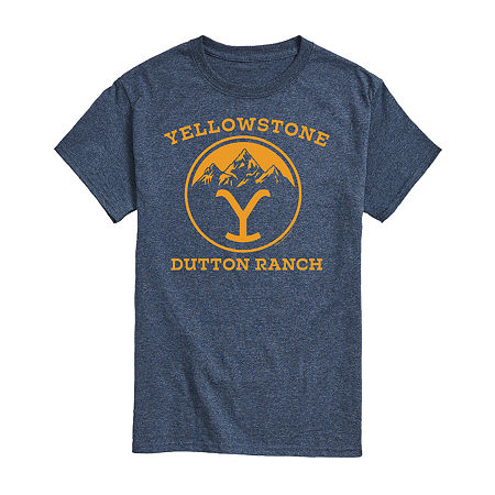 Click here for Yellowstone Mens Crew Neck Short Sleeve Regular Fi... prices