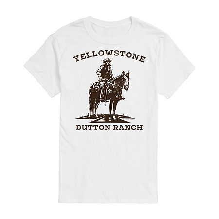 Click here for Yellowstone Mens Crew Neck Short Sleeve Regular Fi... prices