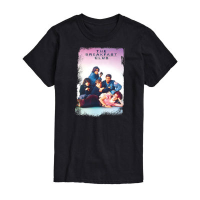 The Breakfast Club Mens Crew Neck Short Sleeve Regular Fit Graphic T ...