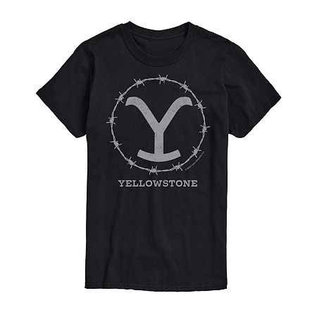Click here for Yellowstone Mens Crew Neck Short Sleeve Regular Fi... prices