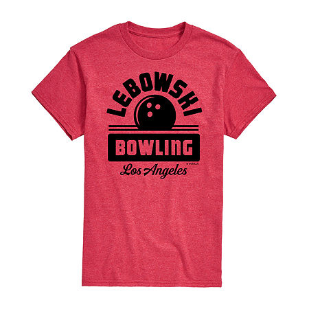 Click here for Mens Short Sleeve Lebowski Bowling Graphic T-Shirt... prices