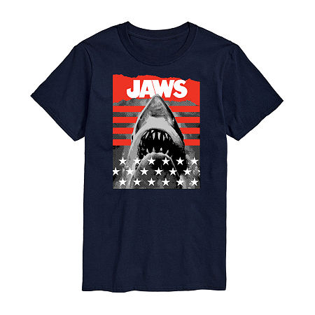 Click here for Jaws Mens Crew Neck Short Sleeve Regular Fit Graph... prices