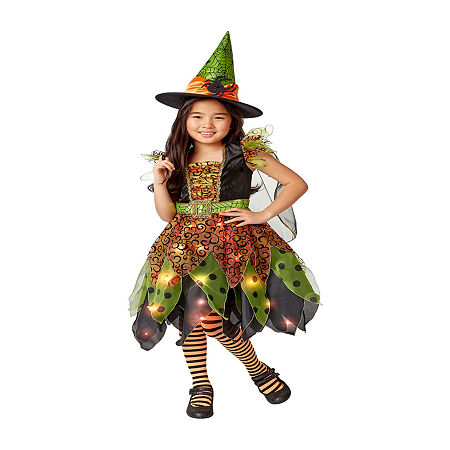 Click here for Little & Big Kid Girls Light Up Fairy Witch 2-Pc.... prices