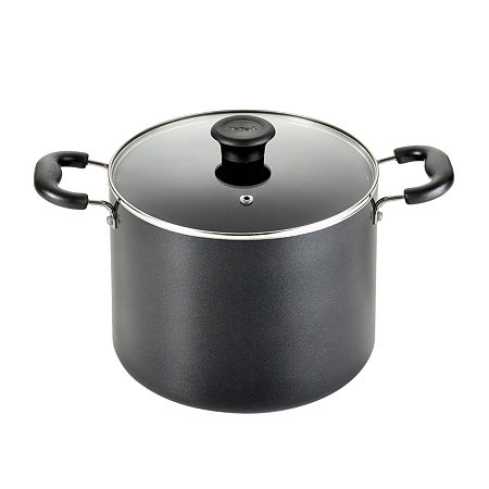 Click here for T-Fal(R) Essentials 8qt. Black Stockpot with Lid prices