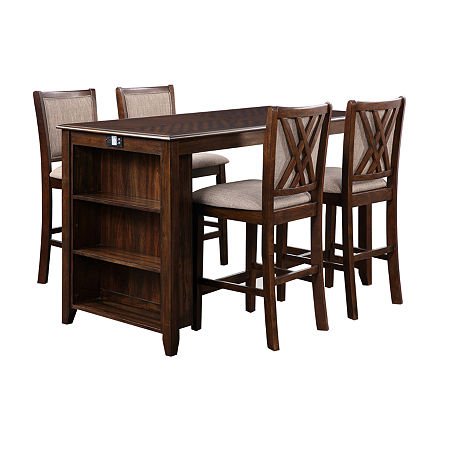 Click here for Amy 5-pc. Bar Set  One Size  Brown prices