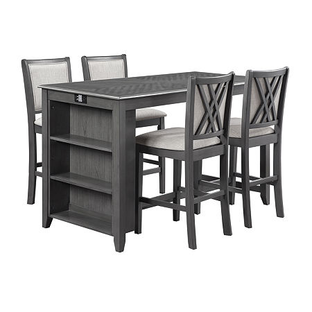 Click here for Amy 5-pc. Bar Set  One Size  Gray prices