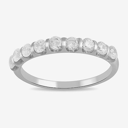 Click here for Womens 1/2 CT. T.W. Lab Grown White Diamond 10K Wh... prices