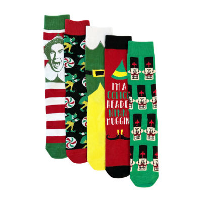 5 Pair ELF Crew Socks Mens, Color: Elf - JCPenney