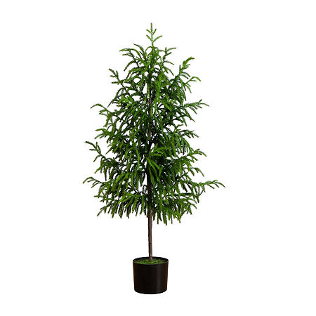 Click here for Nearly Natural Artificial Norfolk Pine 4 Foot Pott... prices